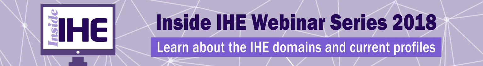 2018 Webinars - IHE International